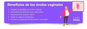 Óvulos Vaginales: ¿Qué son? ¿Para qué sirven? Easydona