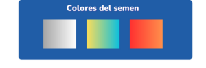 Color del semen: ¿Varía? 4 colores que debes diferenciar