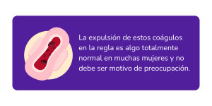 ¿Por qué salen coágulos de sangre en la menstruación?