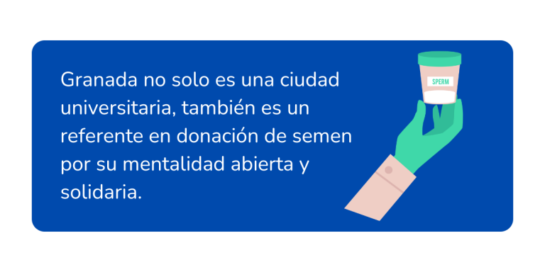 Donación de semen en Granada: ¿Por qué es la ciudad con más donaciones?